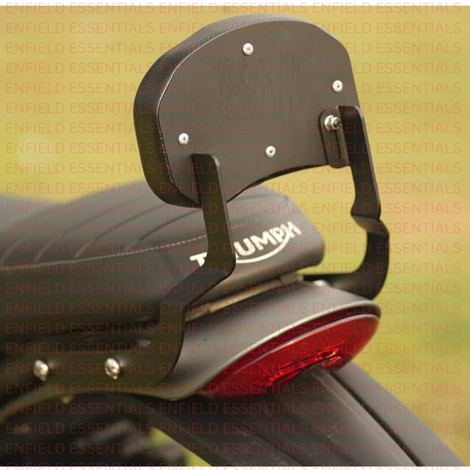 MOTO TORQUE BLACK REAR BACKREST FIT FOR TRIUMPH SCRAMBLER 400X | eBay UK