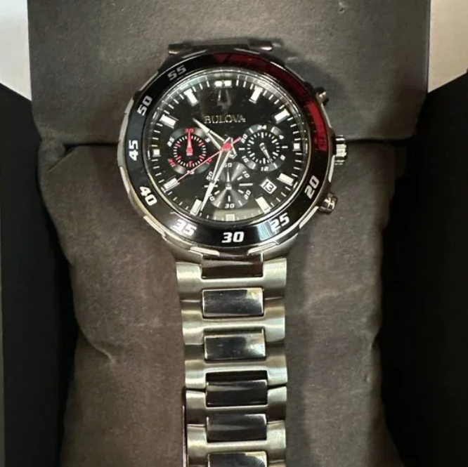 Bulova 98B365 Men's Black Watch for sale online | eBay