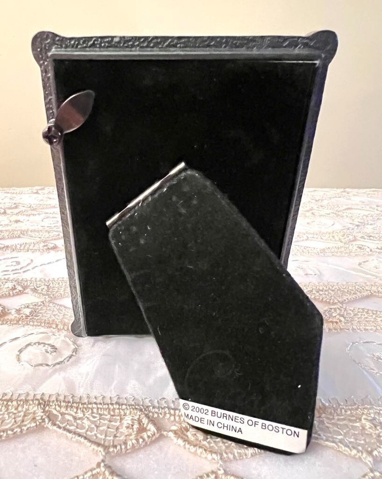 Carr Picture / Photo Frame / Silver Tone Metal and Genuine Crystals | eBay