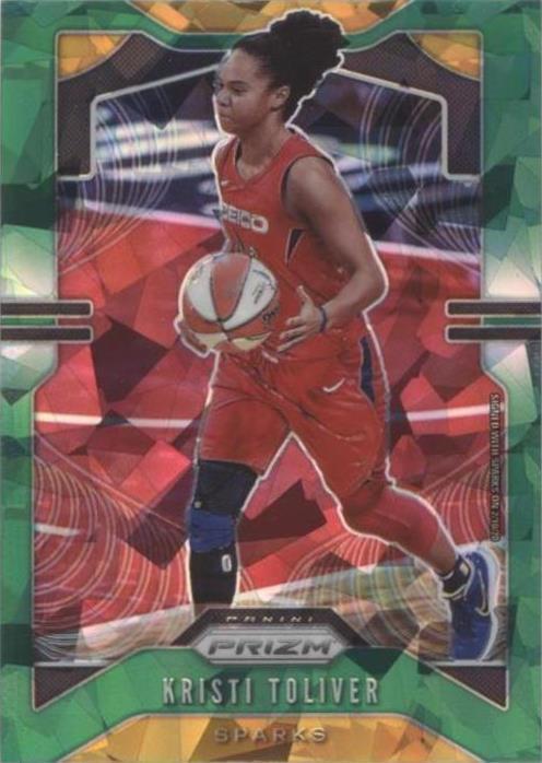 2020 Panini Prizm WNBA - Kristi Toliver #29 Green Ice Prizm for sale ...