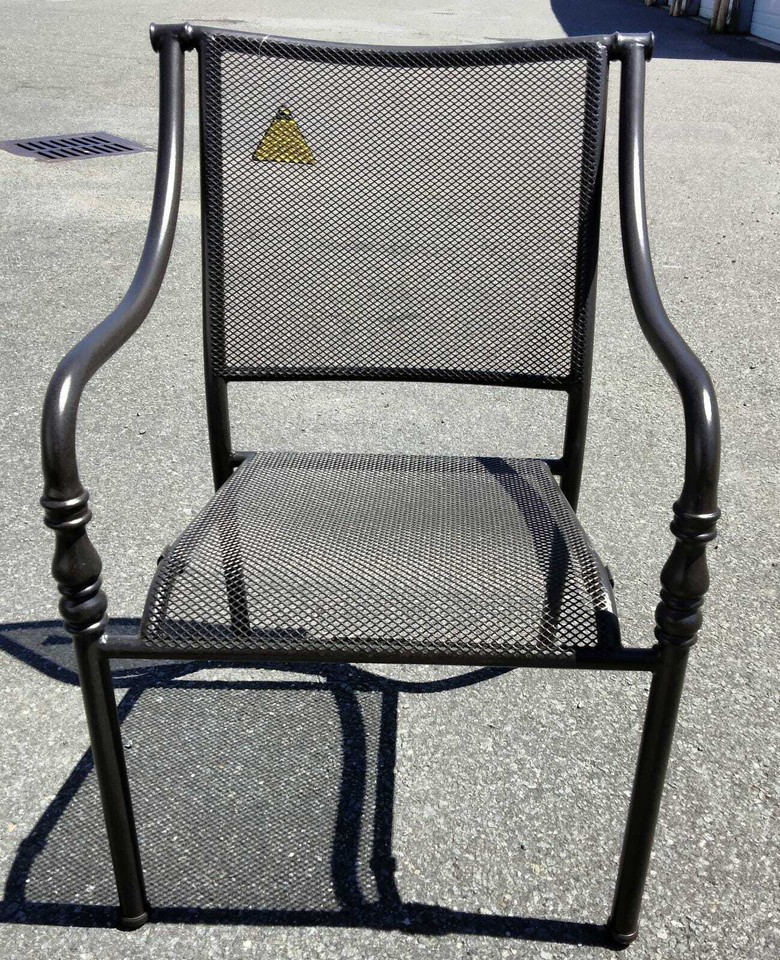 Hampton Bay Mix and Match Andrews Stack Outdoor Patio Dining Chair LOT ...