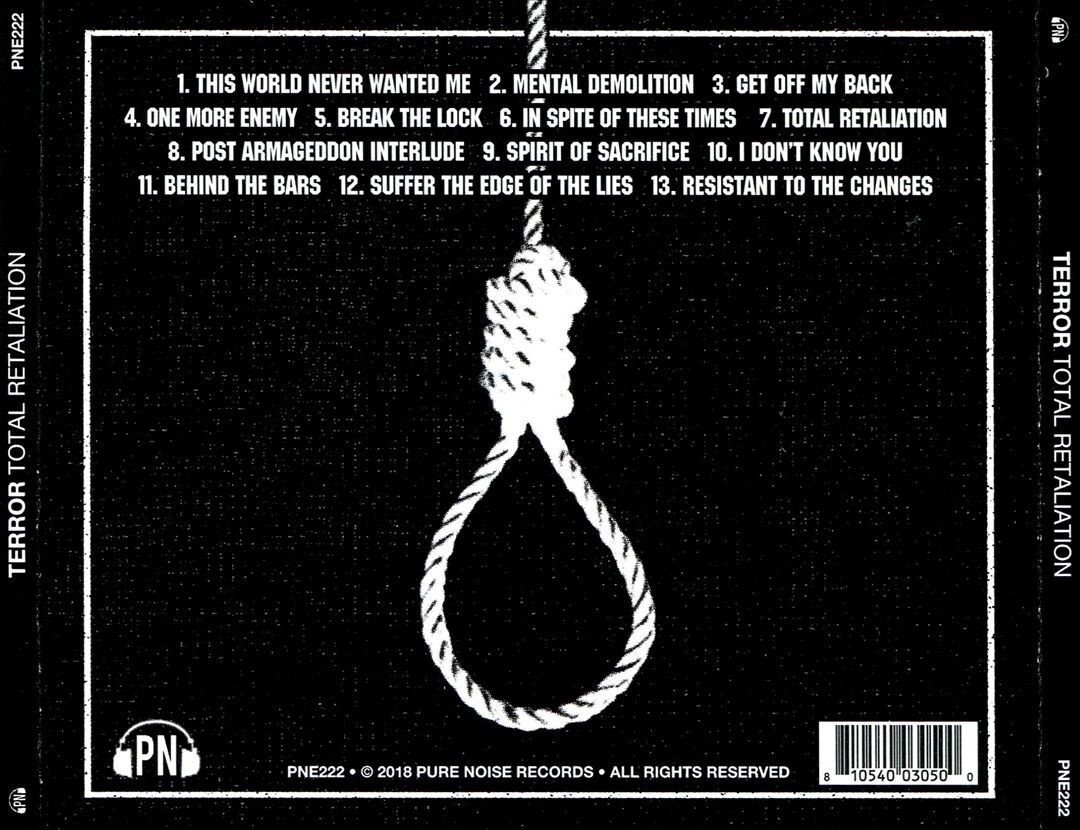 TERROR - TOTAL RETALIATION [9/28] NEW CD 810540030500| eBay
