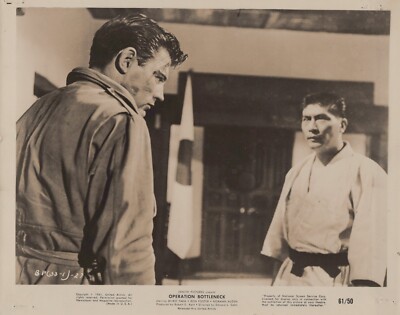 Ron Foster in Operation Bottleneck (1961) 🎬⭐ Original Vintage Photo K ...