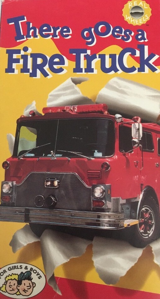 There Goes A Fire Truck VHS-TESTED-RARE VINTAGE COLLECTIBLE-SHIPS N 24 ...