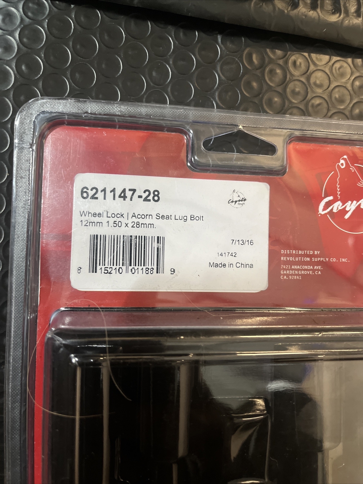 Coyote Premium Wheel Locks 621147-28 12mm 1.50 x 28mm Acorn Seat Lug ...