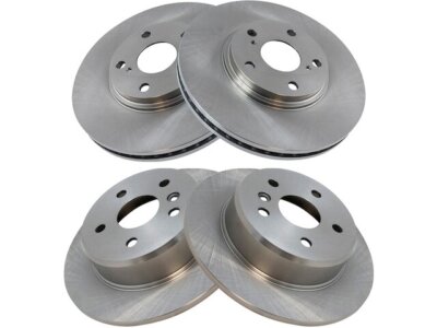 TRQ 52ZZ73T Front and Rear Brake Rotor Set Fits 1999-2003 Lexus RX300 ...