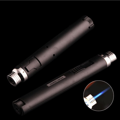 BBQ Kitchen Torch Jet Pipe Spray gun Lighter Flame Pencil Butane Gas ...