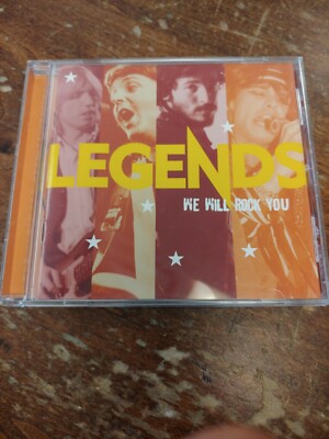 TIME LIFE MUSIC LEGENDS WE WILL ROCK YOU CD LIKE NEW RARE OOP FAST ...