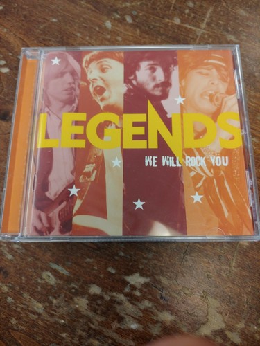 TIME LIFE MUSIC LEGENDS WE WILL ROCK YOU CD LIKE NEW RARE OOP FAST ...