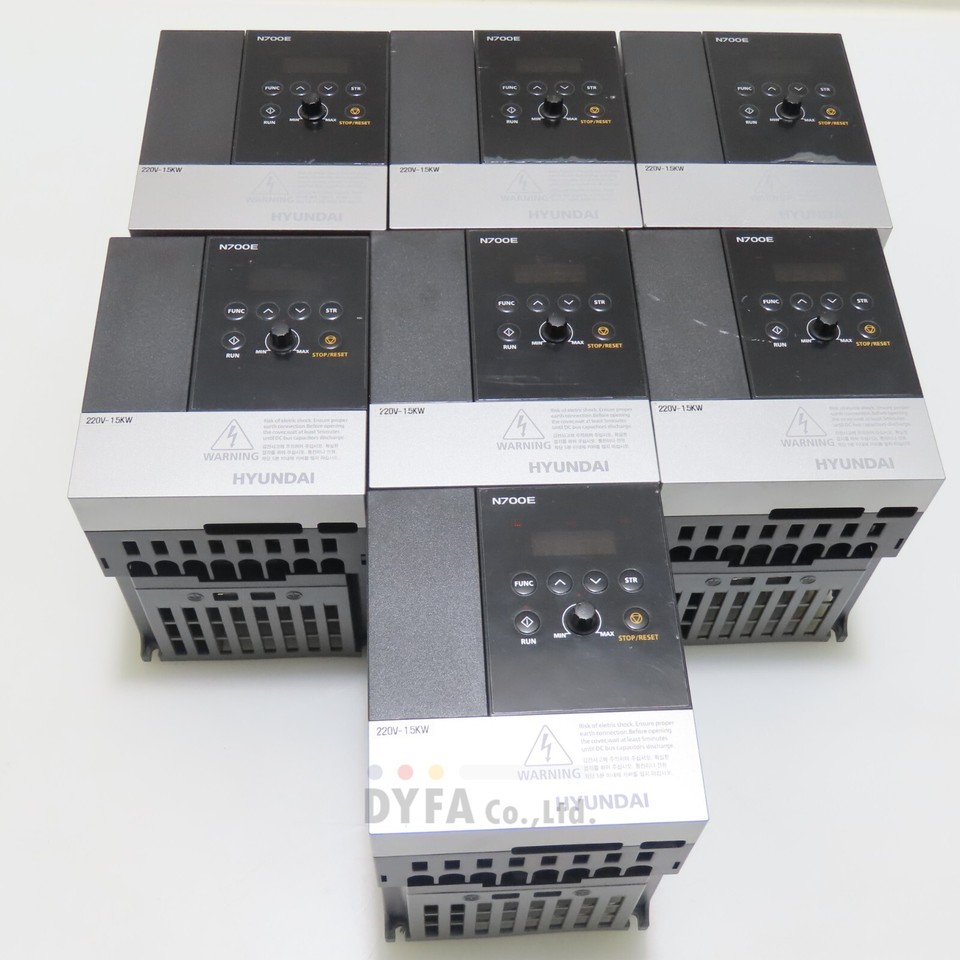 HYUNDAI Used N700E-015SF 220V 2HP Inverter DRV-I-3402=9B23 | eBay