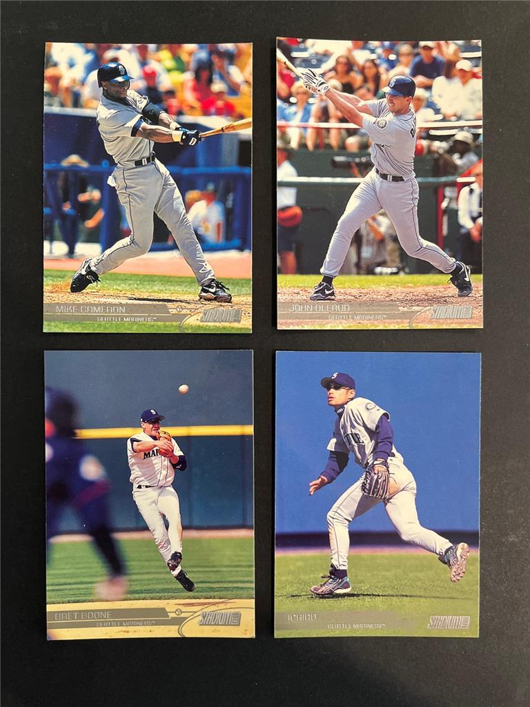 2003 Topps Stadium Club Seattle Mariners Team Set 4 Cards | eBay