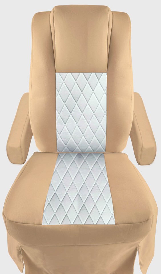 Motorhome RV Camper Captain Chair Cotton Seat Covers fits 13-18 Forest ...