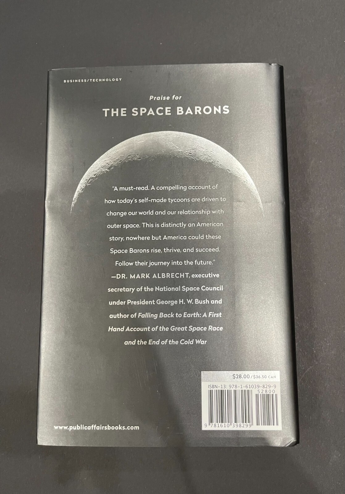 Space Barons : Elon Musk, Jeff Bezos, and the Quest to Colonize the ...