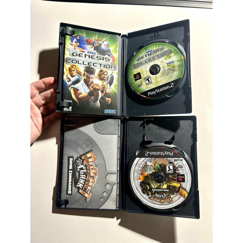 PlayStation 2 PS2 Kids/Family bundle Video Game lot🔥Soul caliber Sonic ...