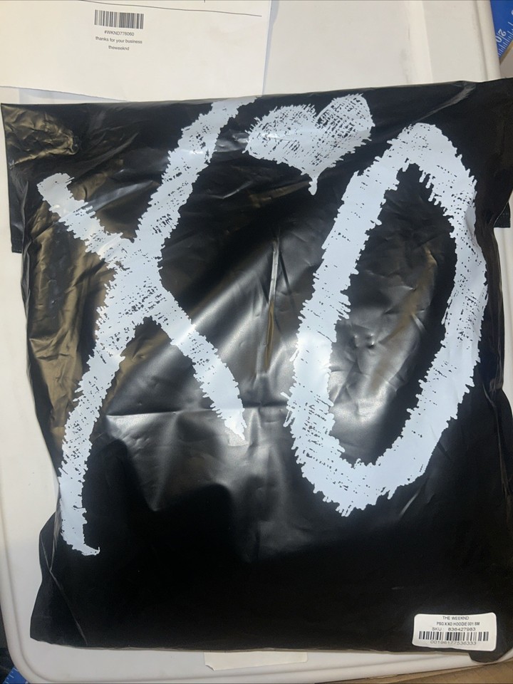 The Weeknd PSG x XO Hoodie (Size Large) New UnOpened Never Worn | eBay