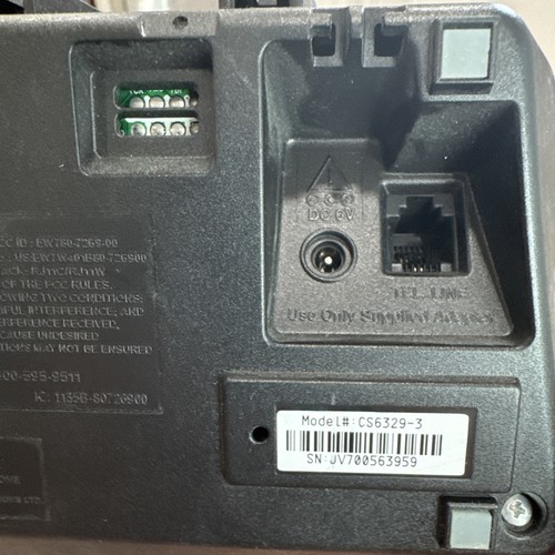 VTech 3 Handset DECT 6.0 Expandable Cordless Phone w/ Answering System ...