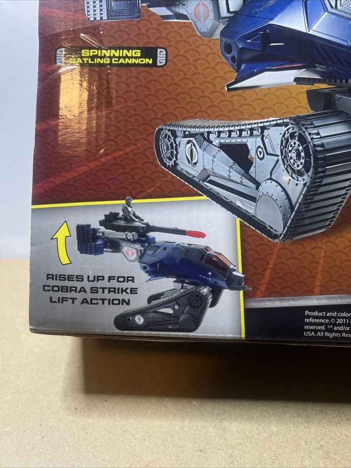 GI Joe HISS Tank 2011 Retaliation Movie MISP Hasbro Vehicle + 4" Cobra ...
