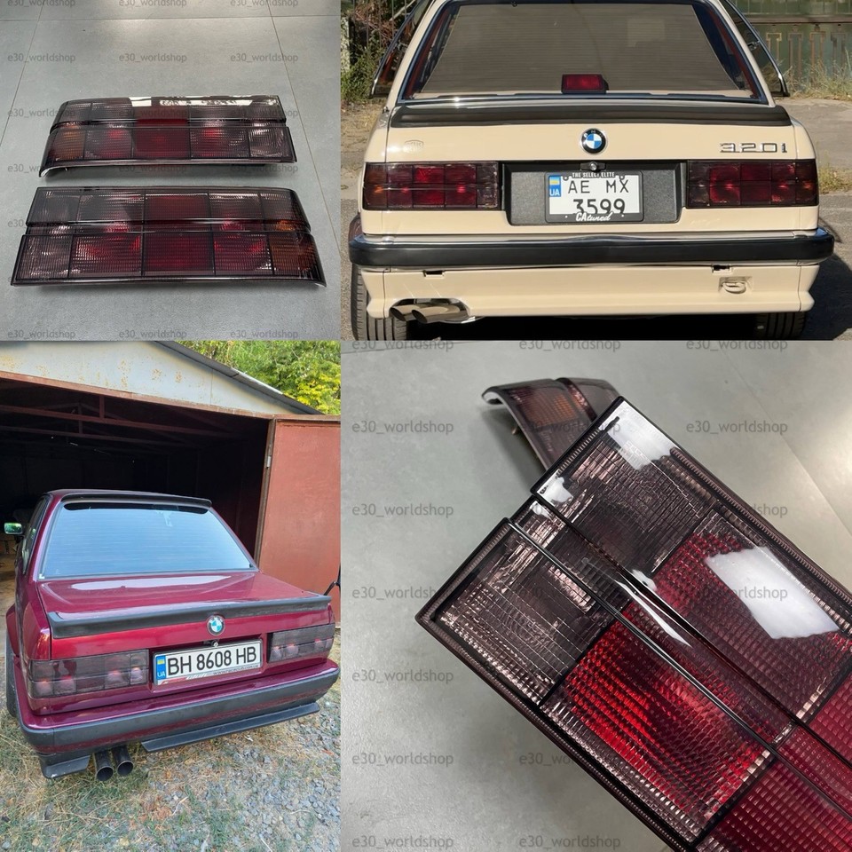 NEW ! Smoke Purple Rear Tail Light Taillight Rear Lamp for Bmw E30 Early 82-87 | eBay