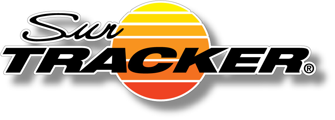PONTOON BOAT SUNTRACKER DECAL STICKER 3M USA MADE GRAPHIC SUN TRACKER ...