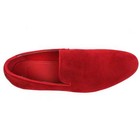 New Men's Red Suede Slip on Loafers Modern Dress Shoes Azar Man | eBay