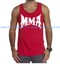 New Men's MMA Red Tank Top bjj muscle workout gym boxing fitness muay ...