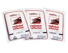Radflek Radiator Reflector Panels, Reflecting Foil Sheets, Reduces Heat ...