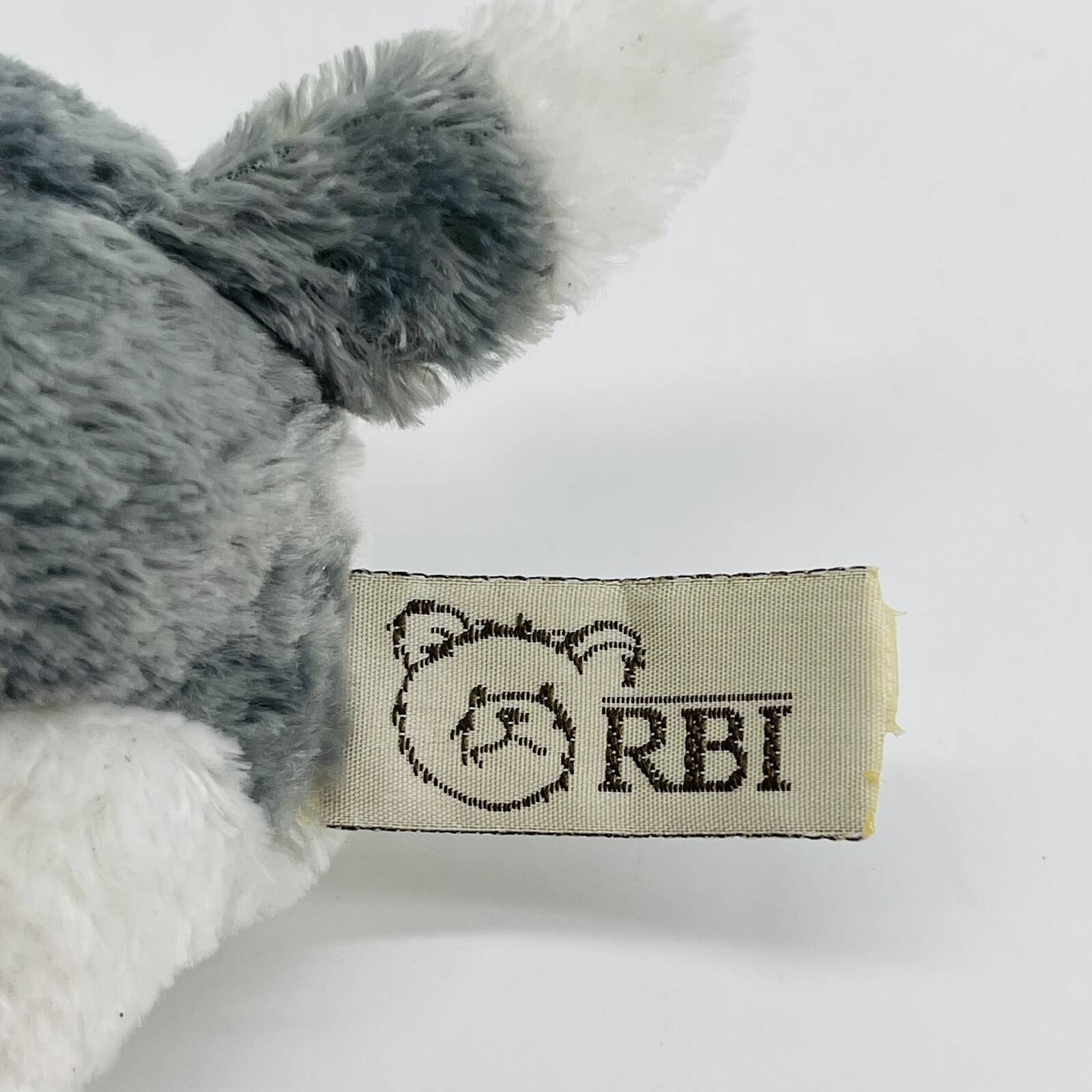 VINTAGE RBI RON BANAFATO SIBERIAN HUSKY PUPPY DOG STUFFED ANIMAL PLUSH ...