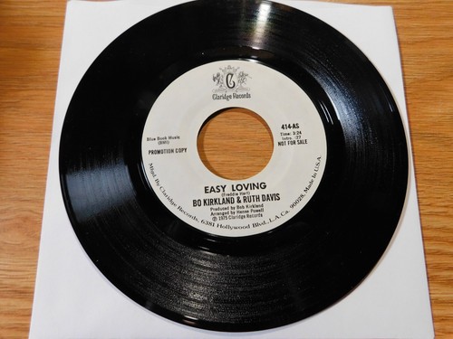 Bo Kirkland & Ruth Davis - Claridge 45 RPM - Easy Loving / We Got the ...