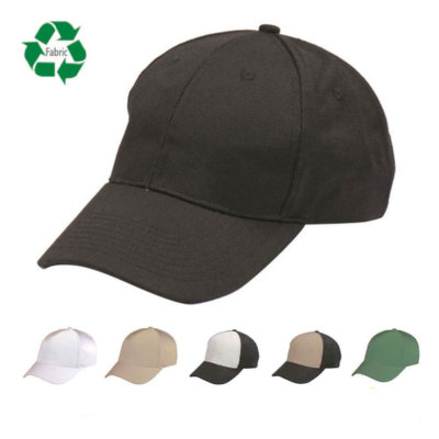6 Panel Baseball Hats Caps Eco Friendly Recycled Material Fabric | eBay