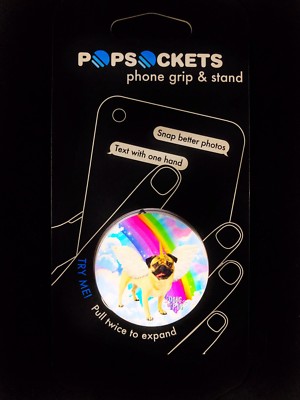 Authentic Popsockets Doug The Pug Rainbow Popsocket Pop Socket Phone ...