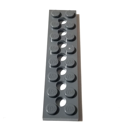 LEGO 3738 2x8 Plate with Holes Dark Bluish Gray | eBay