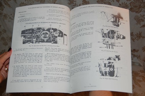 Professional Full Edition Service Manual Singer 500 500A 503 503A ...