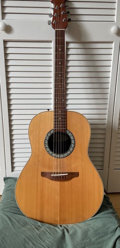 Ovation Balladeer guitar 1997 ,Model 1111 Spruce top mahogany rosewood ...