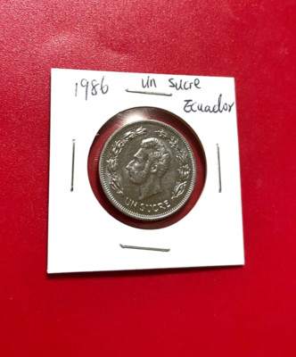 1986 UN SUCRE ECUADOR COIN - NICE WORLD COIN UNCIRCULATED !!! | eBay