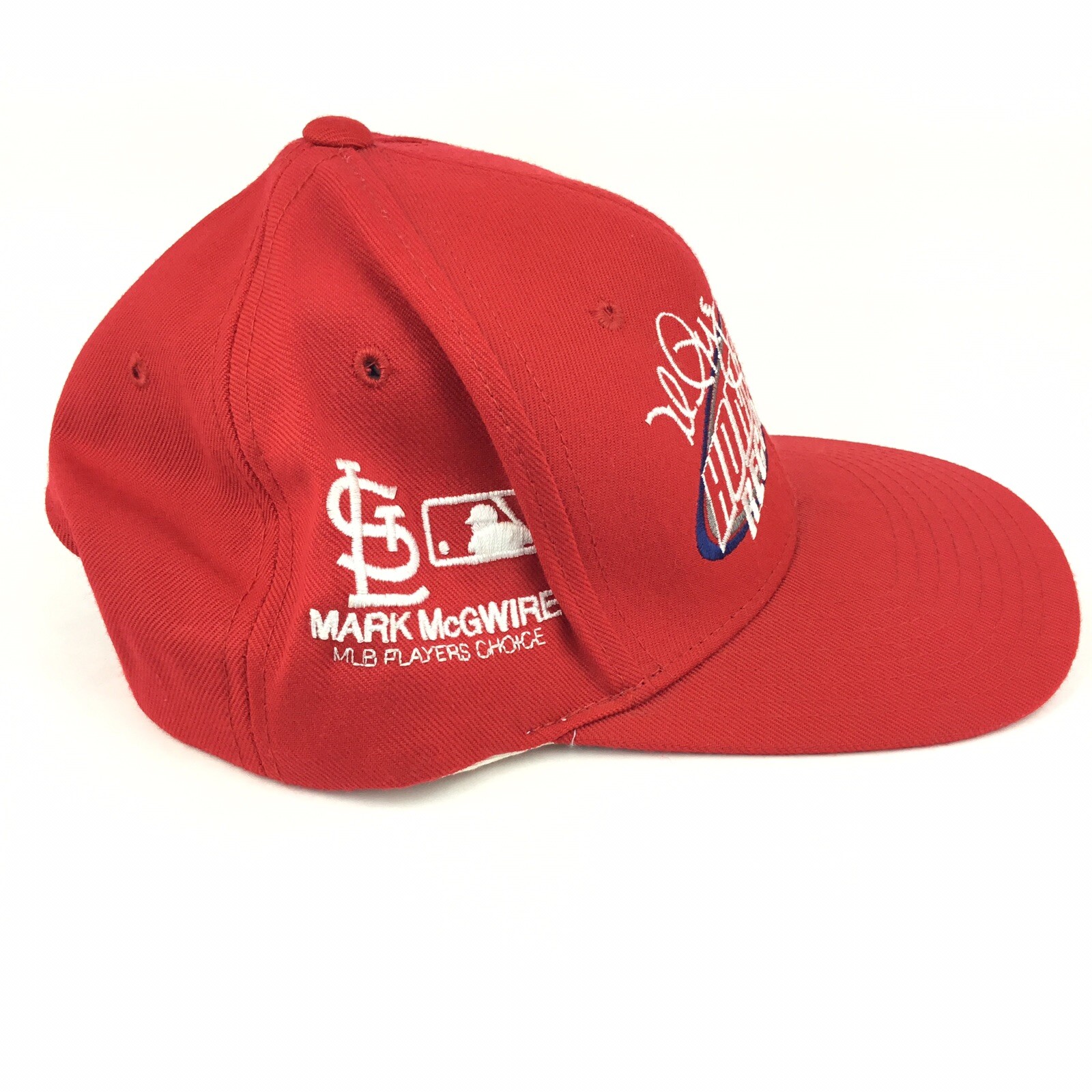 St Louis Cardinals Mark McGuire 62 Home Run Record Baseball Cap Hat ...