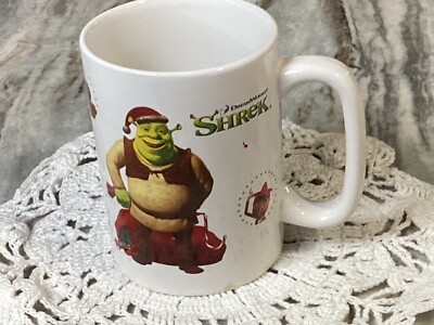 2007 Shrek DreamWorks Christmas Mug | eBay