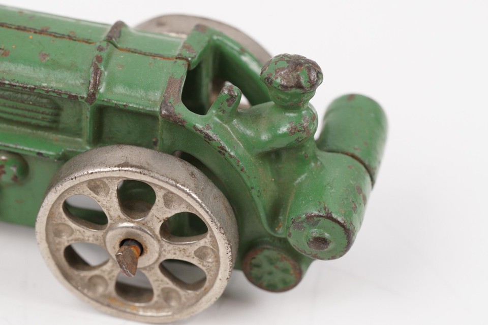 Vintage Hubley Huber Green Cast Iron Road Roller Toy Vehicle Collection ...