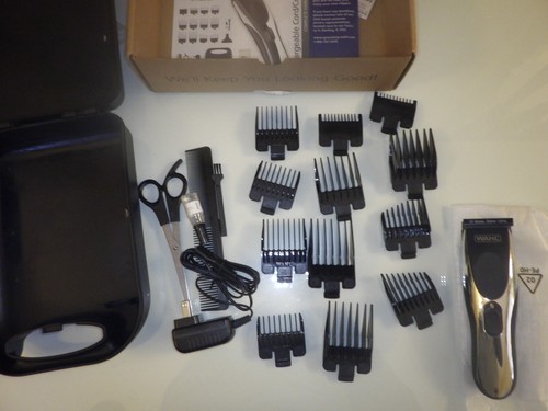 Wahl Clipper Rechargeable Cord/Cordless Haircutting & Trimming Kit ...