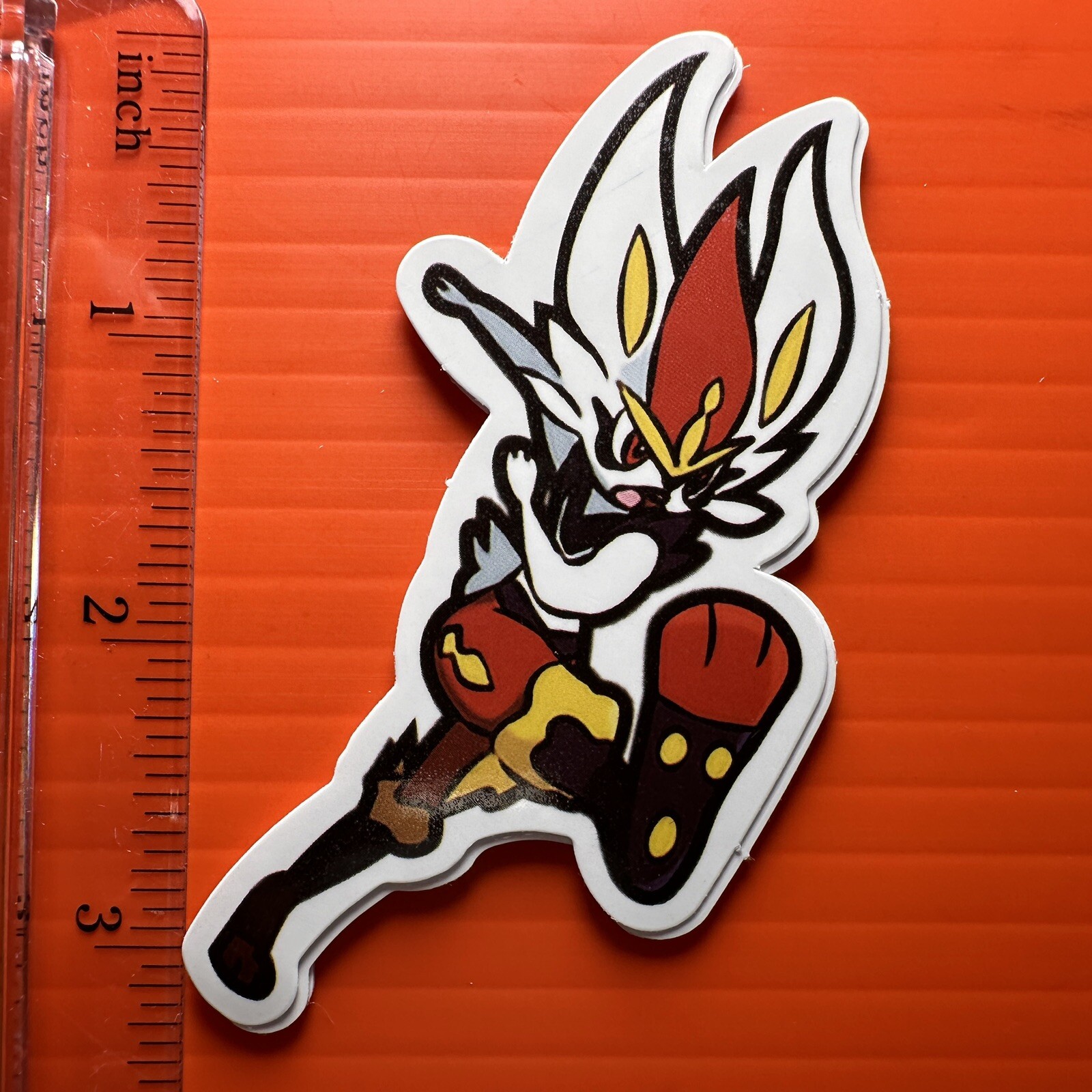 Cinderace Pokemon Sticker Japan Anime | eBay