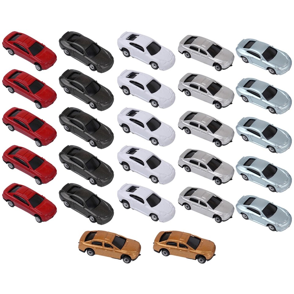 Toy Model Model Car Layout 1 160 Model 50pcs Railway Scenery Scene ...