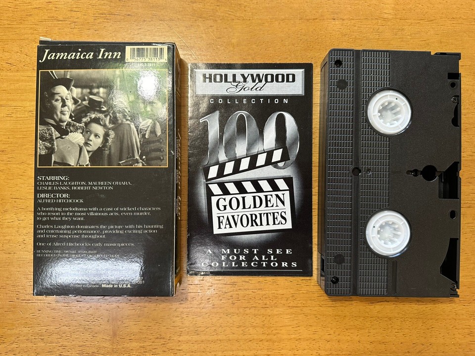 Jamaica Inn (VHS 1997 TV Movie) Hollywood Gold Excelsior Collectors ...