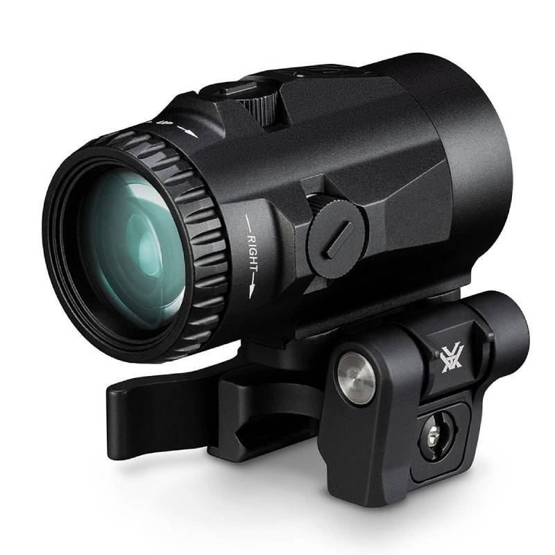 Vortex Micro 3x Magnifier w/ Quick Release Flip Mount V3XM 875874004344 ...
