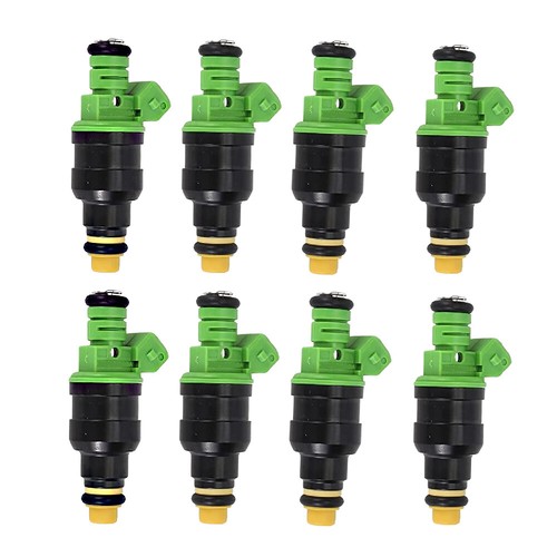 Set 8 42lb 440cc EV1 Fuel Injectors For GM LT1 LS1 LS6 Ford Mustang ...
