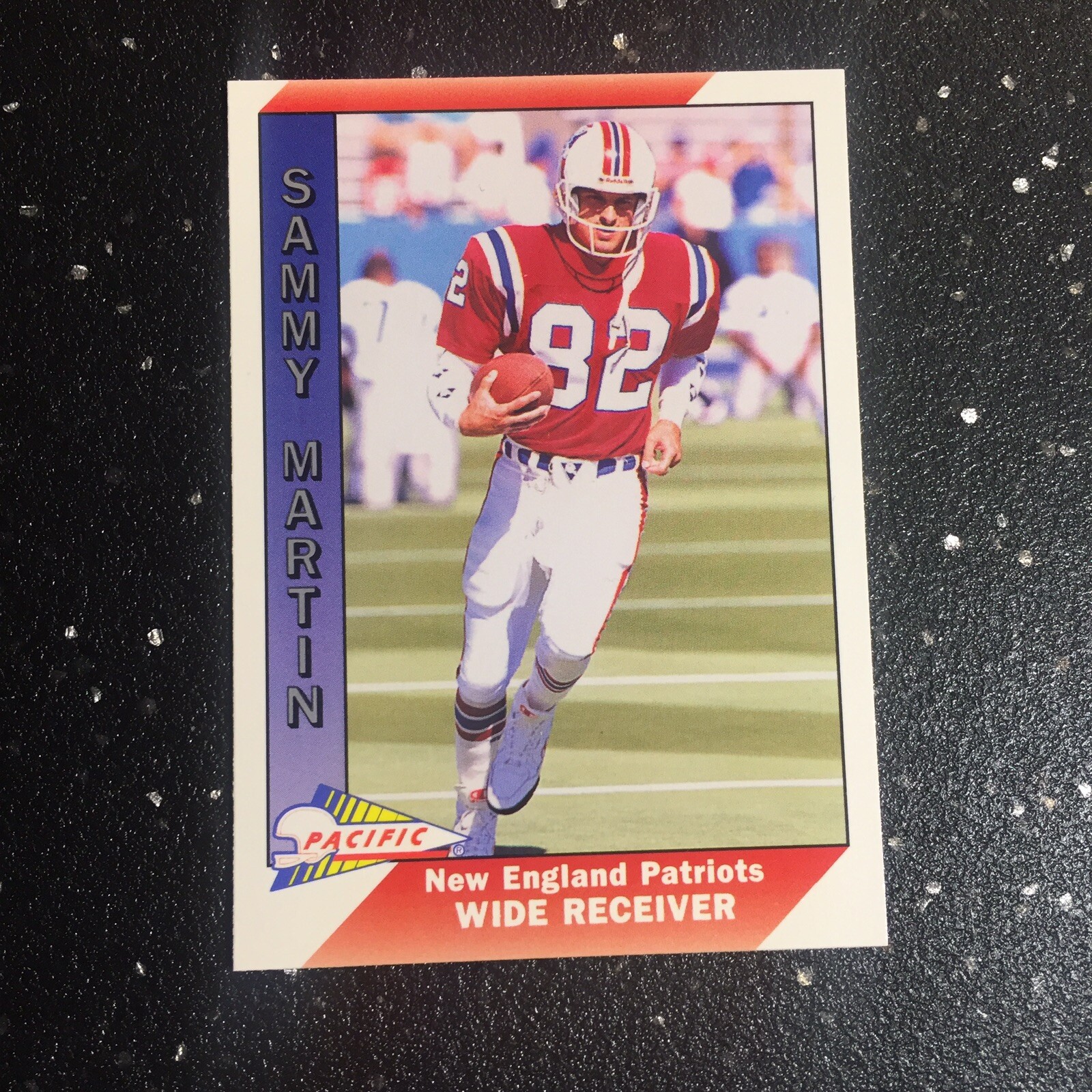 Sammy Martin 1991 Pacific Football #319 NFL New England Patriots Wide ...