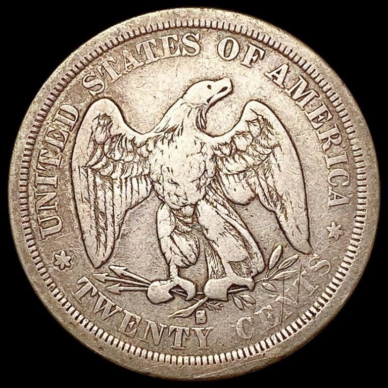 1875-S Twenty Cent Coin Piece NICELY CIRCULATED | eBay