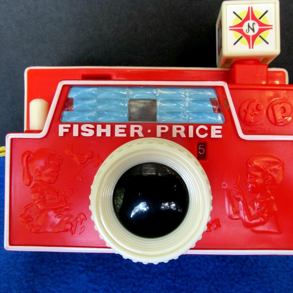 Fisher Price Changeable Picture Disc Camera w 1 Disc and Strap Classic ...
