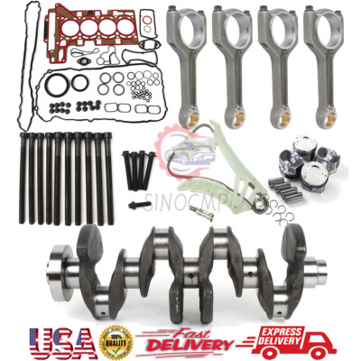 N20 Engine Rebuild Overhaul Kit w/ Timing Chain Kit Connecting Rod for ...