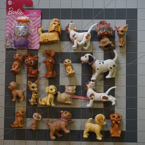 Lot of 20 Barbie Mattel Pets Animals Dogs Rabbit LOT B | eBay