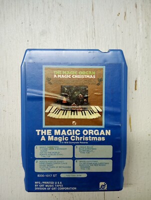 THE MAGIC ORGAN 8 TRACK TAPE A MAGIC CHRISTMAS | eBay