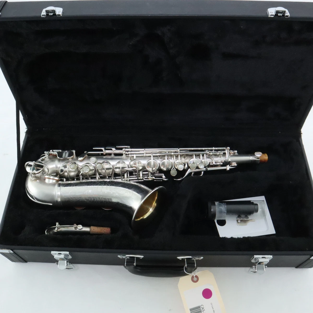 Silver Soprano Saxophone